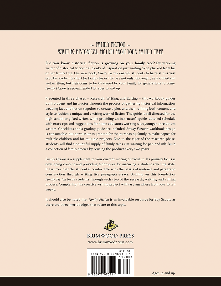 Family Fiction – BrimWood Press